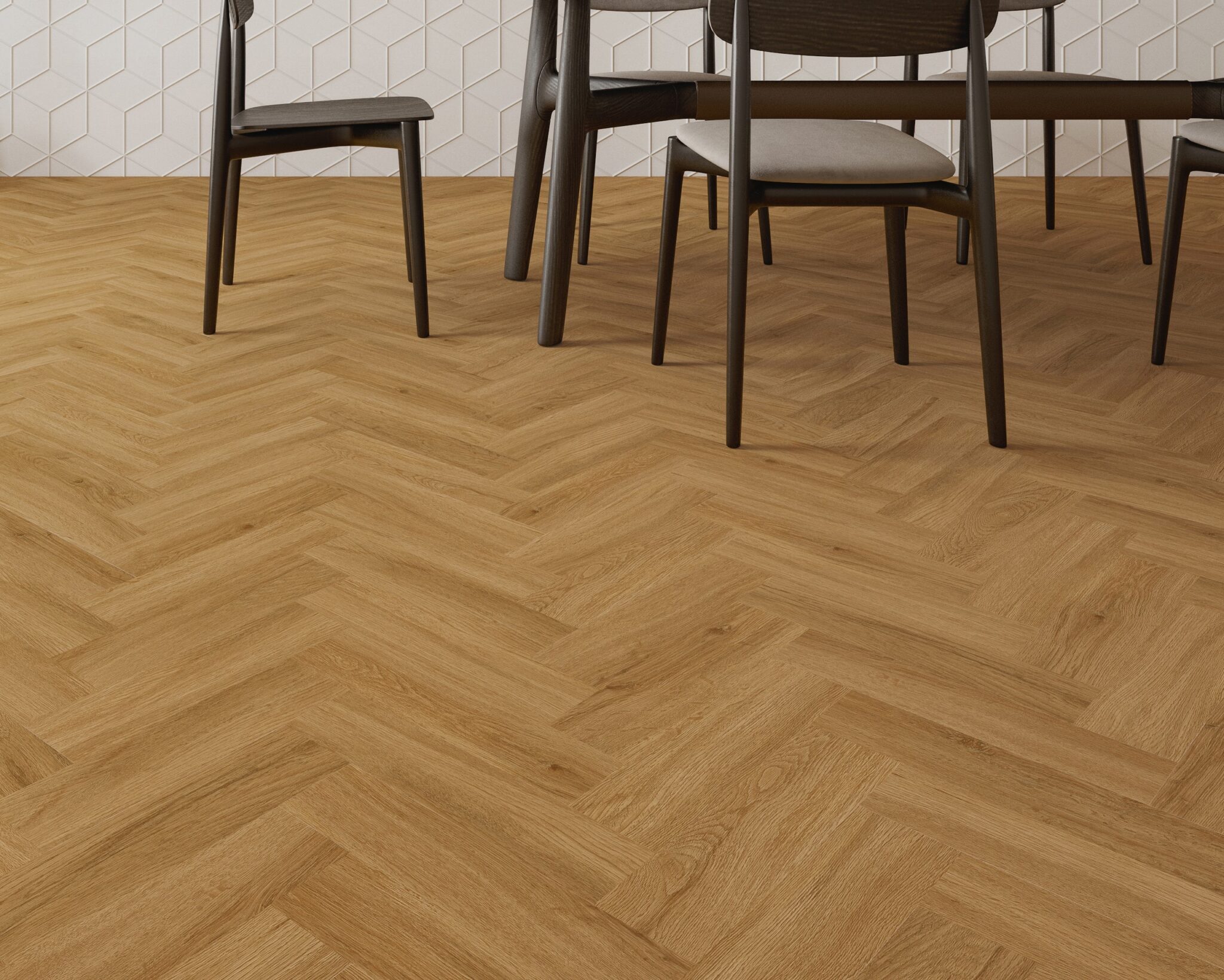 Herringbone Vinyl Flooring | SPC Click & Vinyl Dryback Flooring for ...